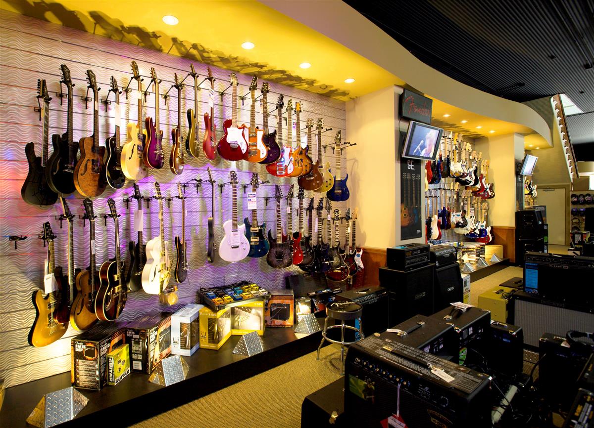 Yandas Music & Pro Audio | Interior Design Architecture | Wilkins ADP